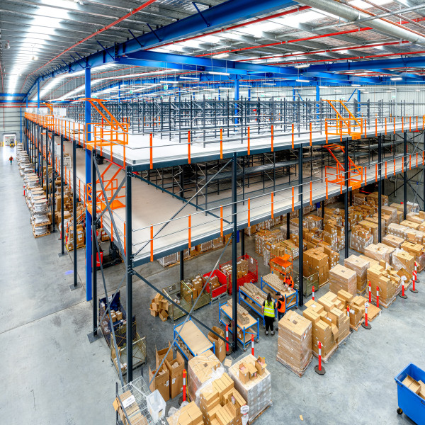 Invenco Case Study - Industrial Mezzanine Solutions | Unistor