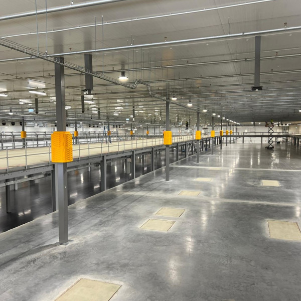 Mezzanine Floors for Railroad Warehouse - Unistor